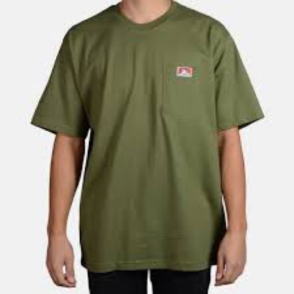 Ben Davis | Shirts | Ben Davis Army Green Front Pocket Shirt W Tags Has ...